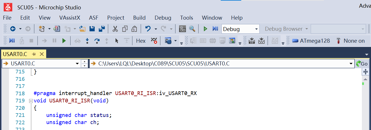 Microchip Studio 7.0项目移植（从ICC AVR移植到Microchip Studio 7.0）_microchip studio 定时器中断-CSDN博客