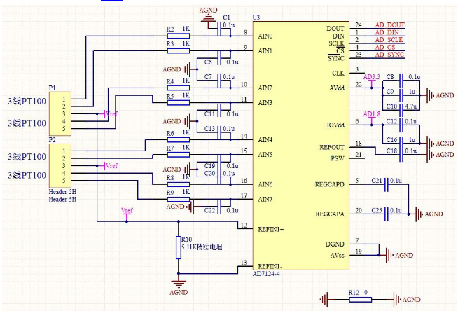 关于AD7124的应用_重写ad7124驱动,所有寄存器可直接单独配置-CSDN博客