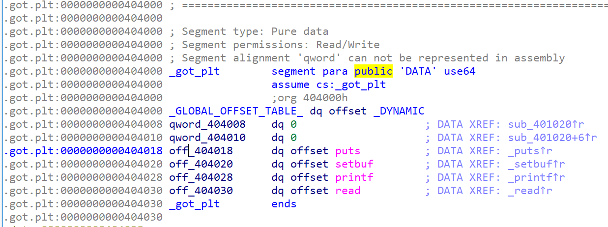PLT & GOT 表动态链接详解及 pwn 应用_.got.plt 的序号-CSDN博客