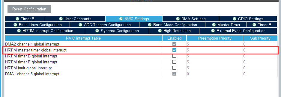 【STM32】CubeMX+HAL库之HRTIM 多路同步独立定时器 DMA传输比较值_stm32 hrtim-CSDN博客