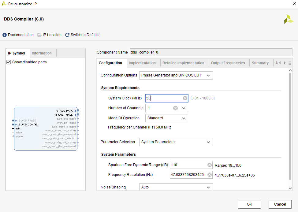 ZYNQ FPGA实验——DDS IP数字波形合成_zynq dds-CSDN博客