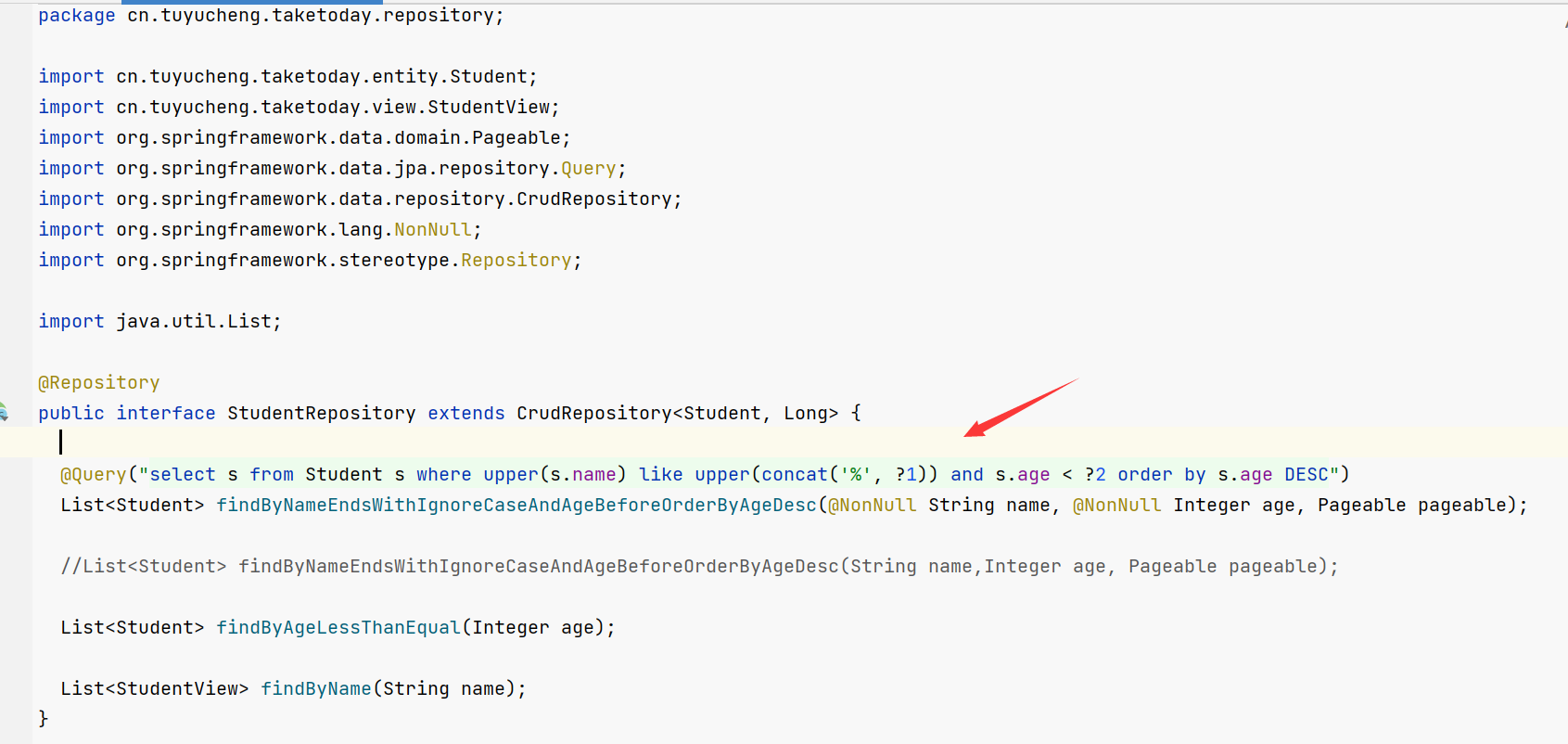 IDEA对SpringData JPA的强大支持_idea jpa插件_TAKE-TODAY的博客-CSDN博客