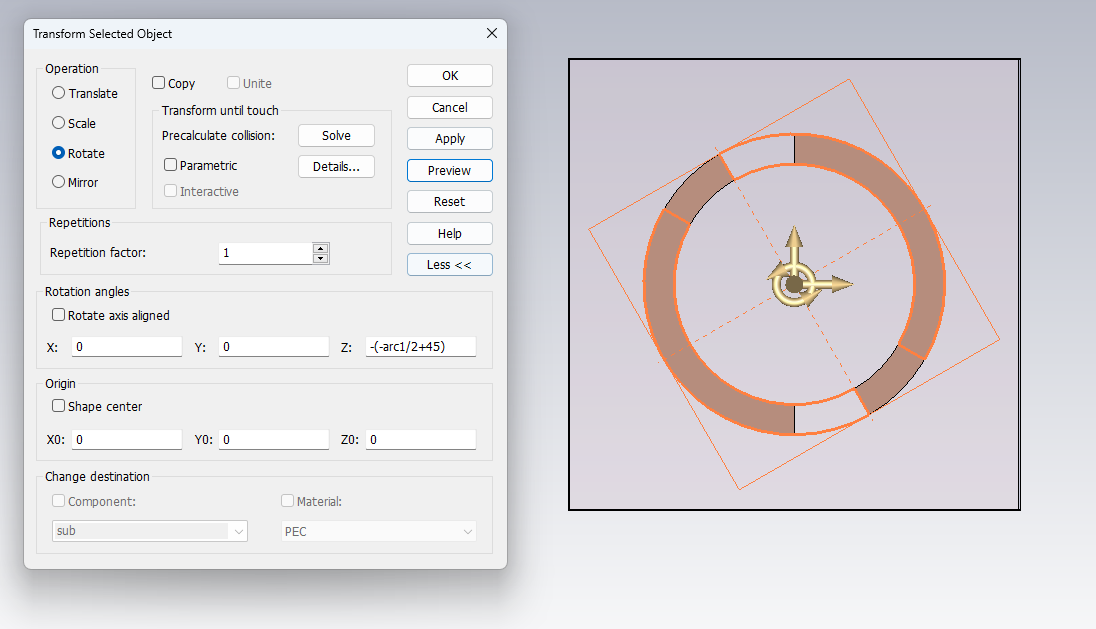 CST建模——弧形结构船锚型结构建模示例_cst里怎么画弧形的曲面-CSDN博客