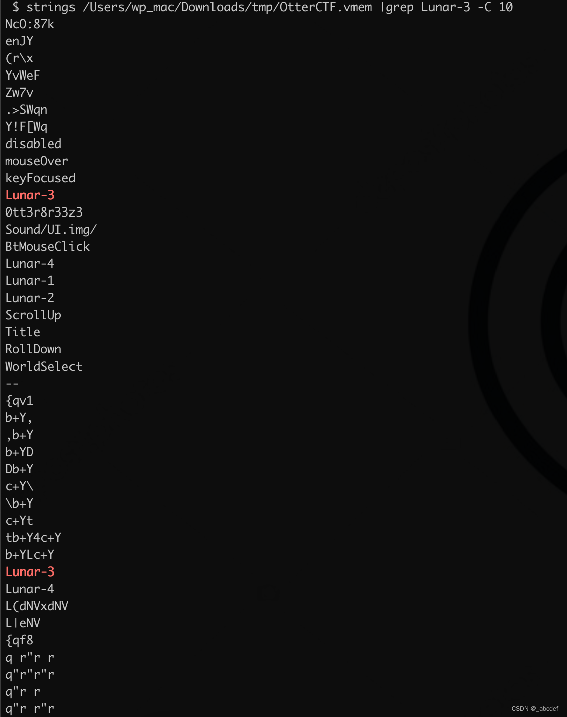 OtterCTF-内存取证_内存取证ctf网站-CSDN博客