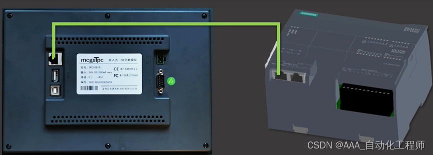 S7-1200PLC与MCGS触摸屏实现以太网通信的具体方法示例_mcgs网口通讯案例-CSDN博客