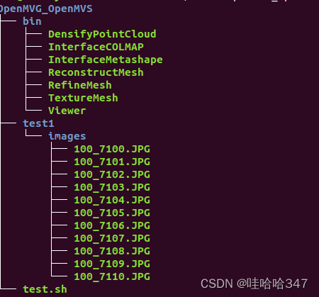 Ubuntu 安装并使用OpenMVG和OpenMVS(保姆级教程)-CSDN博客