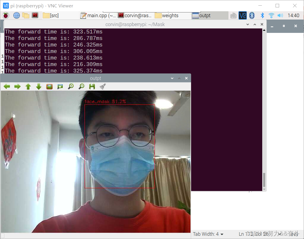 树莓派4B使用MNN部署Yolov5-lite_树莓派编译mnn-CSDN博客