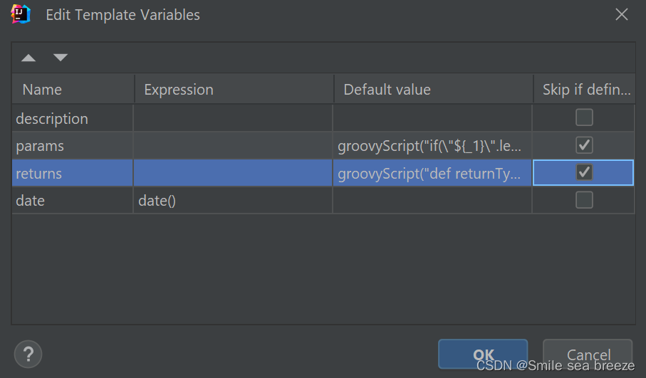 IDEA注释设置类、方法注释模板(params和return显示)_idea设置param和return注释模板-CSDN博客