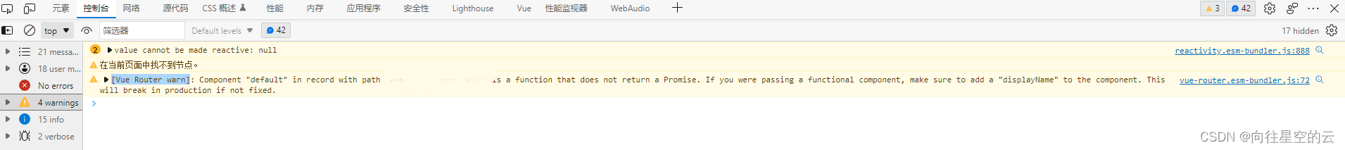 Vue Router Warn Csdn博客