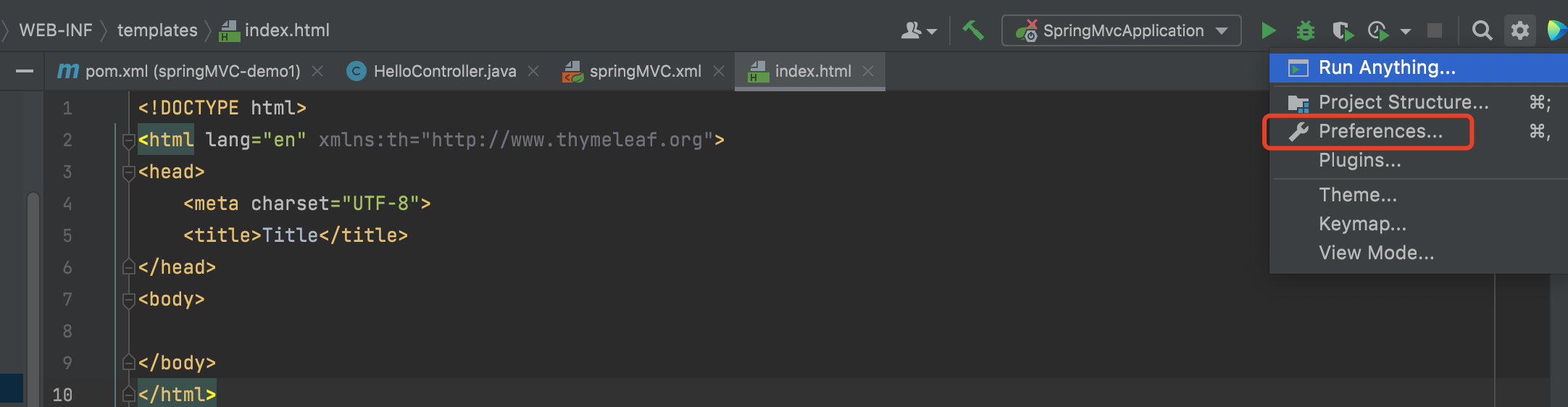 idea使用----设置html创建的模版_idea中配置html文件生成的模板-CSDN博客