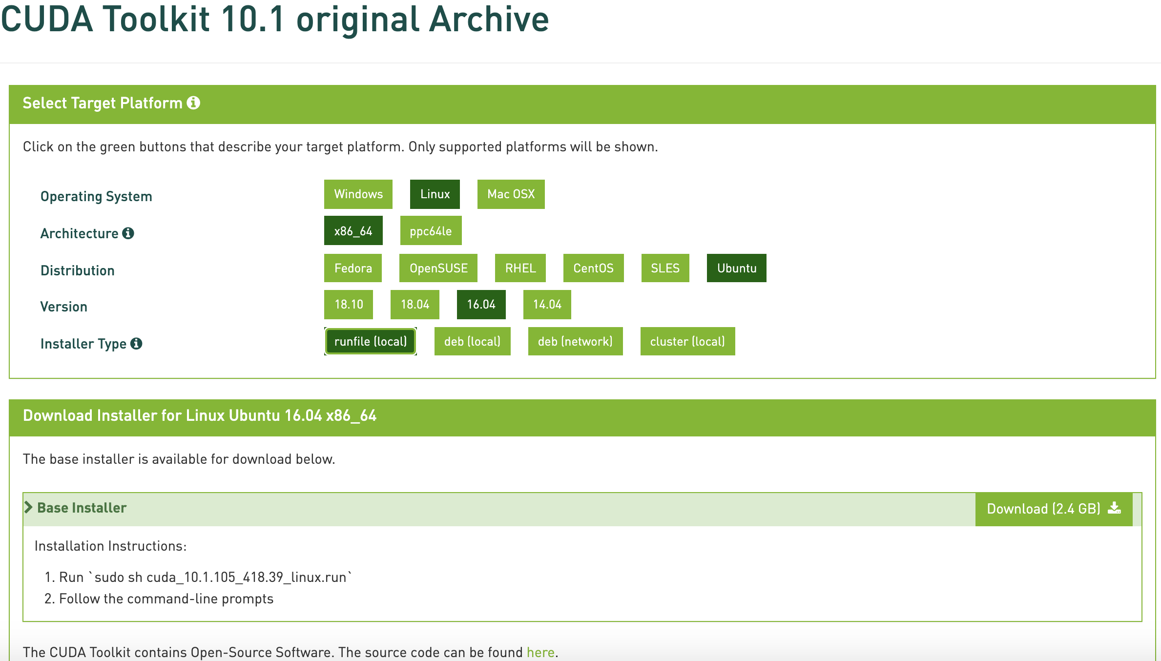 阿里云服务器vgn6i配置NVIDIA CUDA+cuDNN_阿里云服务器选择显卡-CSDN博客