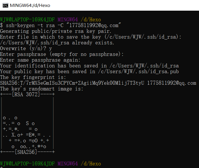 【Hexo】+【Github】搭建blog_yamlexception: duplicated mapping key-CSDN博客