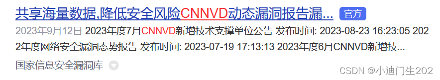 CNVD和CNNVD-CSDN博客