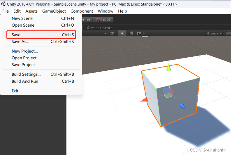 创建一个完整的Unity项目_unity 3d项目-CSDN博客
