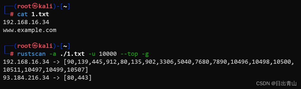 【教程】Rustscan端口扫描工具，3秒扫描6w+端口-CSDN博客