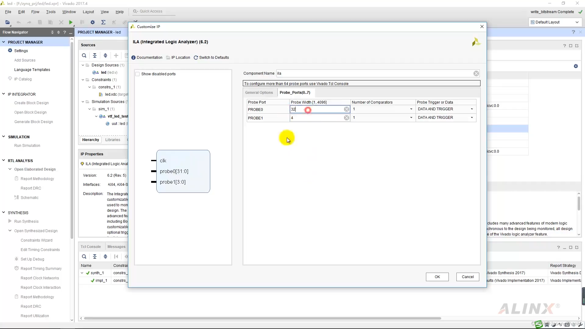 【ALINX】FPGA ZYNQ视频教程AX7020教程—02_Vivoda初体验LED灯工程_alinx ax7020-CSDN博客