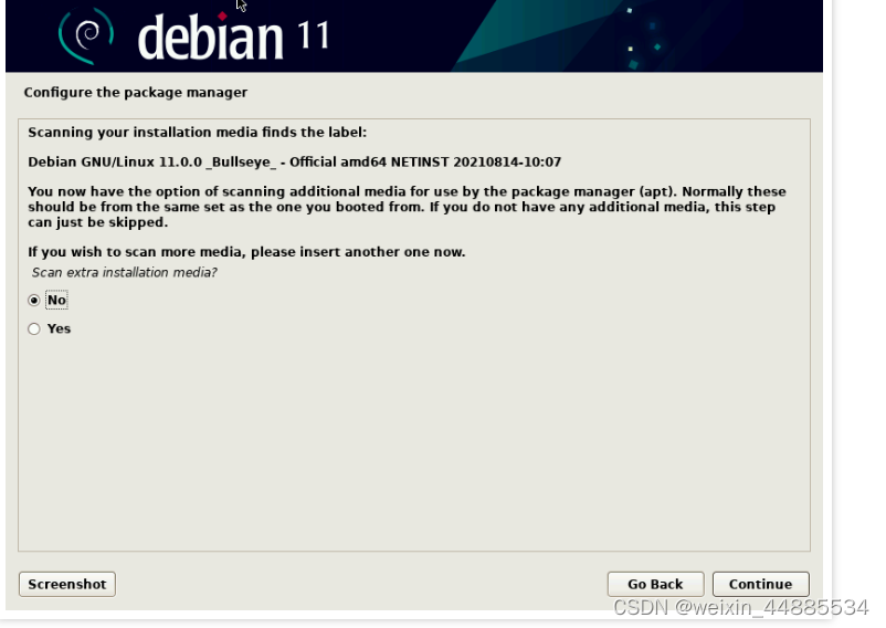 安装debian11出现执行某个步骤失败，尝试重新运行这个项目_debian选择并安装软件失败-CSDN博客