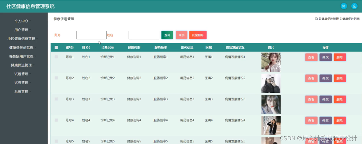 Java Jsp社区健康信息管理系统1nc02 独有源码 如何找到适合自己的毕业设计的指南 Csdn博客
