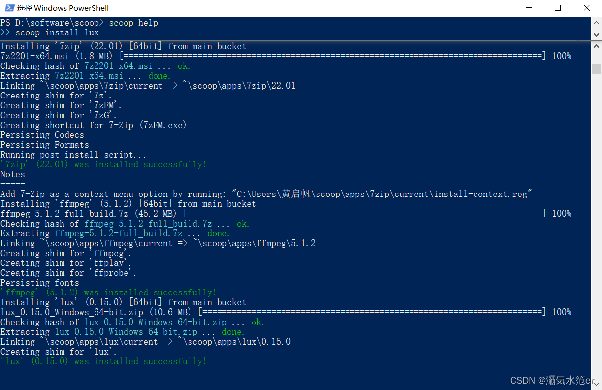 windows 10 安装 lux（annie）进行视频下载_win10 直接安装 lux-CSDN博客