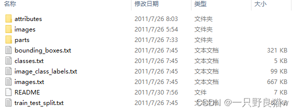 Caltech-UCSD Birds-200-2011_cub数据集的attribute文件-CSDN博客