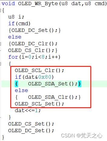 SSD1315驱动OLED的数据发送时序-CSDN博客