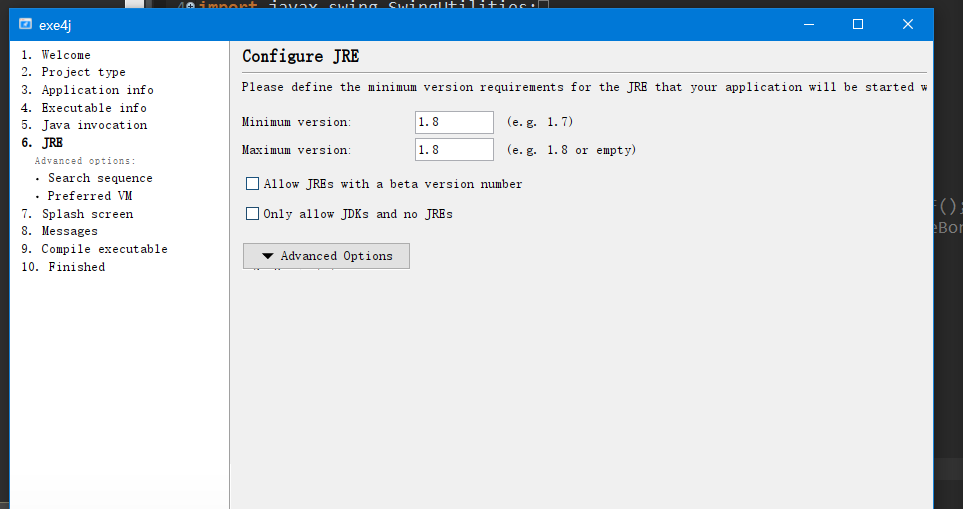 springboot项目打包，并封装成exe软件，在没有jvm的环境下也能运行_如何将springboot项目打包不用环境也可以启动-CSDN博客