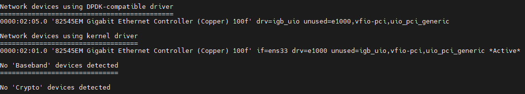 安装DPDK绑定网卡_error: bind failed for 0000:02:05.0 - cannot bind -CSDN博客