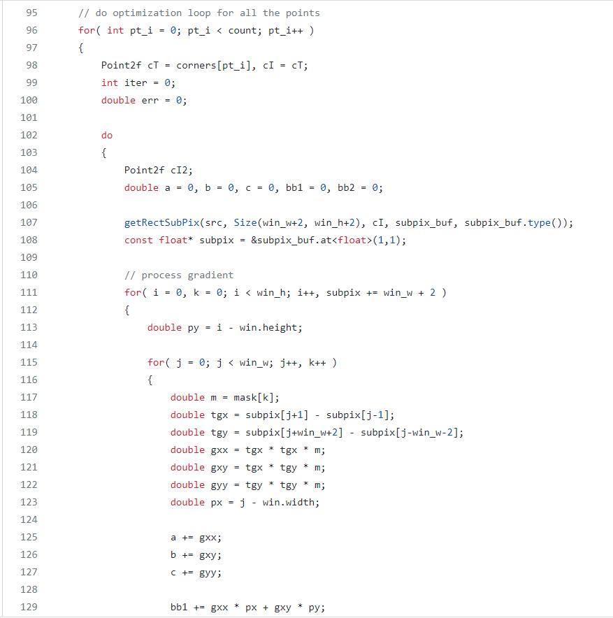 验证libcbdetect棋盘格角点亚像素计算方法是否与opencv cornerSubpixel方法中的一样_cbdetect库找角点-CSDN博客