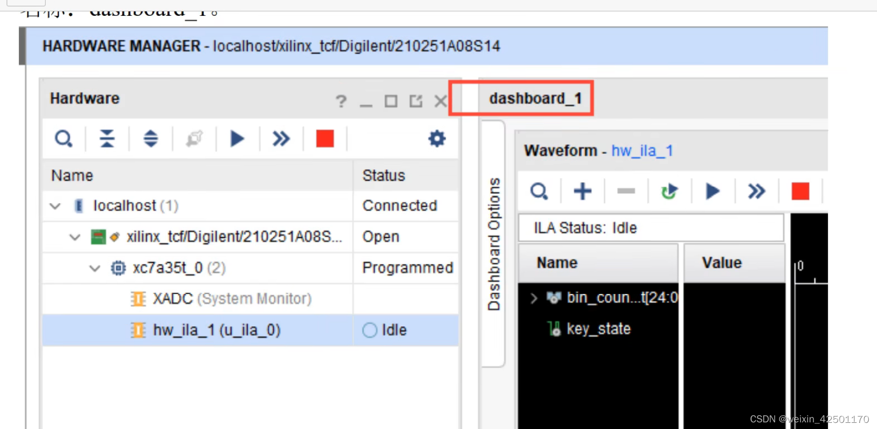 FPGA篇 ila使用例子_fpga ila-CSDN博客