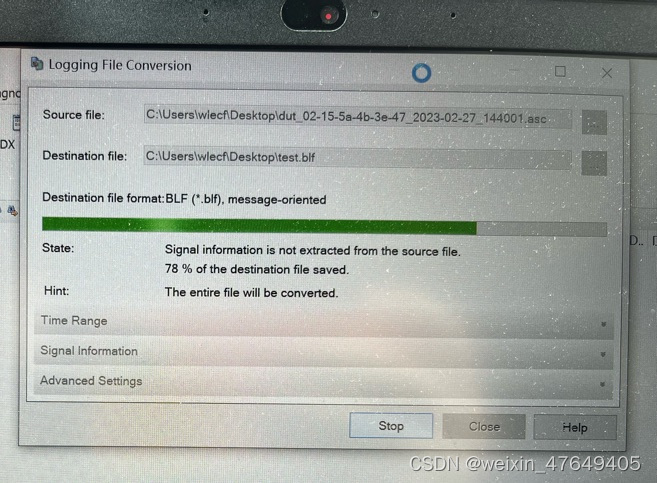 Caone转换asc格式到blf格式 Asc转blf Csdn博客