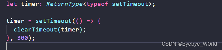 Ts不知道setInterval返回类型时。_在ts中interval是什么类型的-CSDN博客