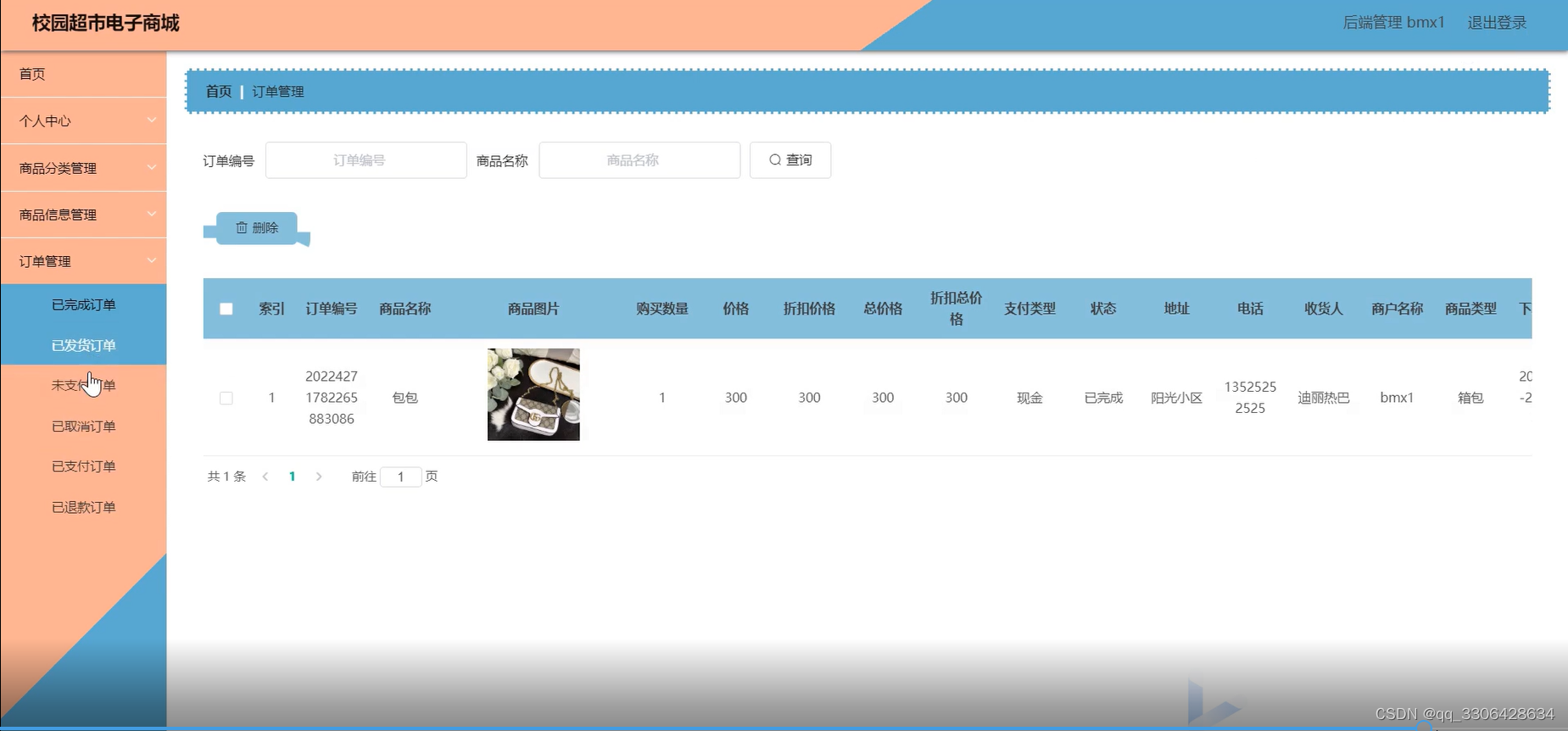 基于java+ssm+vue的超市商城系统小程序_java生活超市vue-CSDN博客