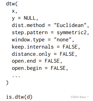 dtw-package（使用R语言应用DTW）_r语言实现dtw-CSDN博客