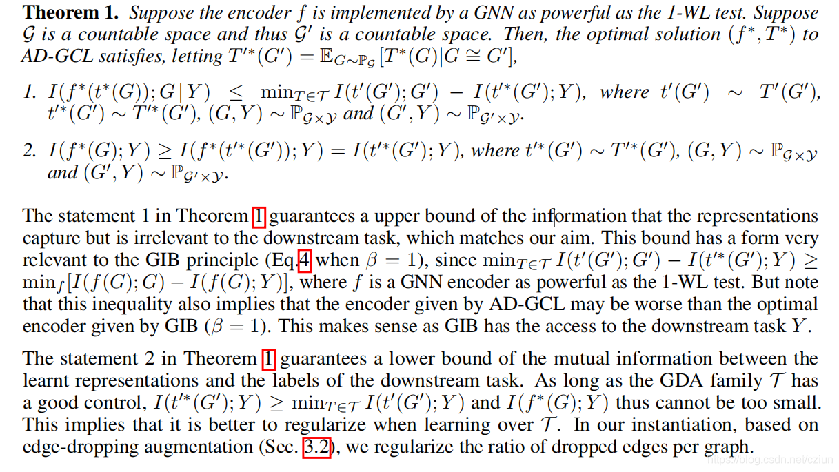 【论文阅读】AD-GCL：Adversarial Graph Augmentation to Improve Graph Contrastive Learning_gclad-CSDN博客
