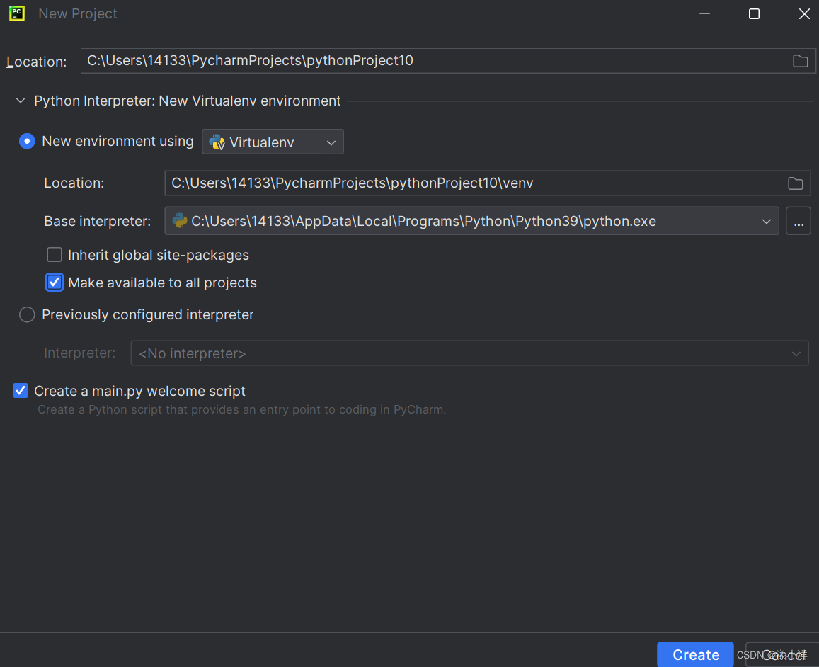 Windows安装PyCharm及设置中文_config or installation directory-CSDN博客