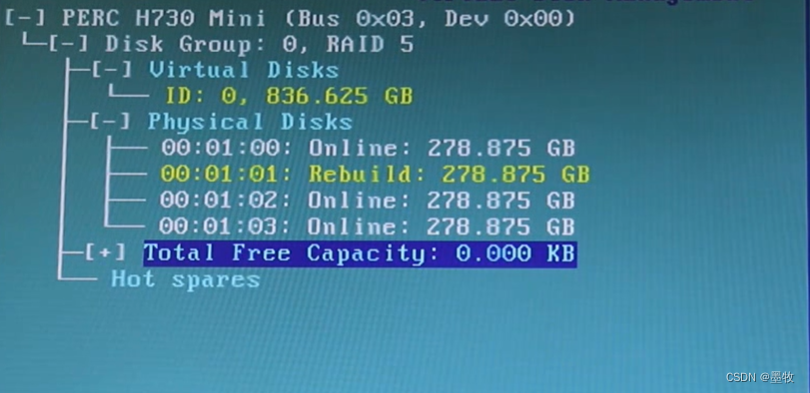 关于戴尔H730 Raid5的故障与恢复_raid5全offline,怎么恢复-CSDN博客