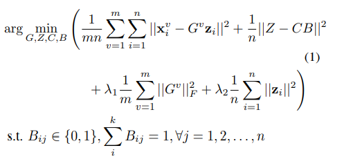 多视图聚类（+incomplete multi view cluster)_打小就聪明w的博客-CSDN博客