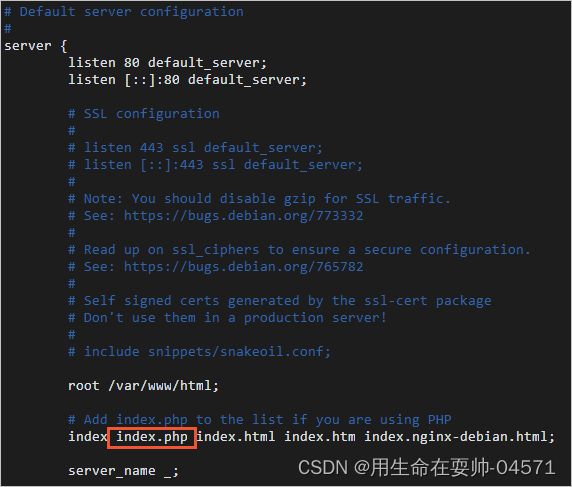 Ubuntu20.04 配置php+nginx+mysql_ununtu phpadmin-CSDN博客