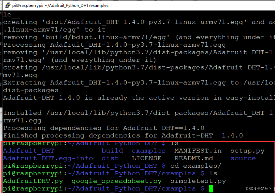 树莓派远程连接（SSH&&VNC）及DHT11温湿度传感器获取数据脚本，及数据本地存储Mariadb_树莓派温湿度传感器-CSDN博客