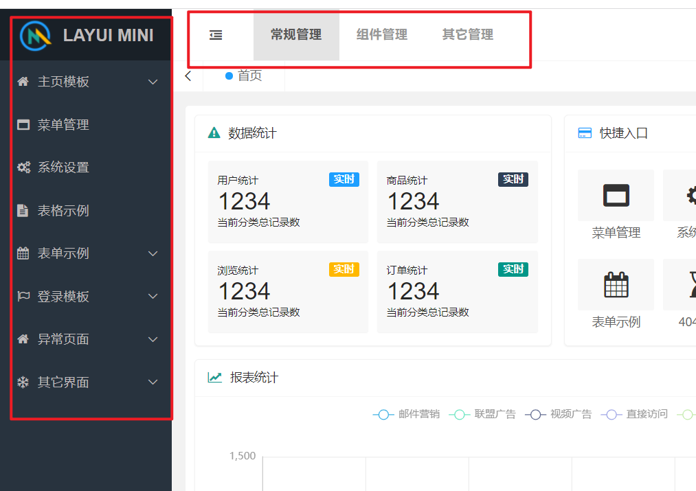 layuimini后台管理系统的简单使用_layuimini-master-CSDN博客