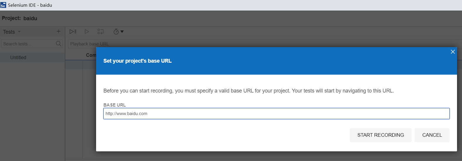 Selenium IDE使用案例：文本（Text）和标题（Title）断言_assert title-CSDN博客