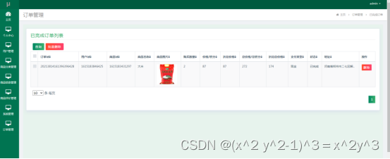 基于ssm的购物商城系统 【源码】【开题报告】【论文】 Csdn博客