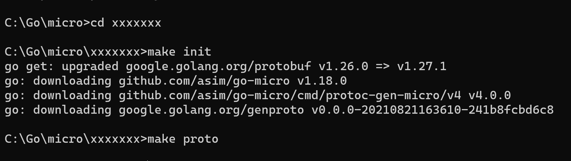 Go微服务——go-micro v4安装_go micro v4-CSDN博客