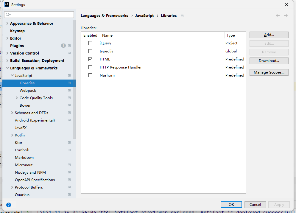 IDEA中导入jQuery无法生效解决方法-CSDN博客