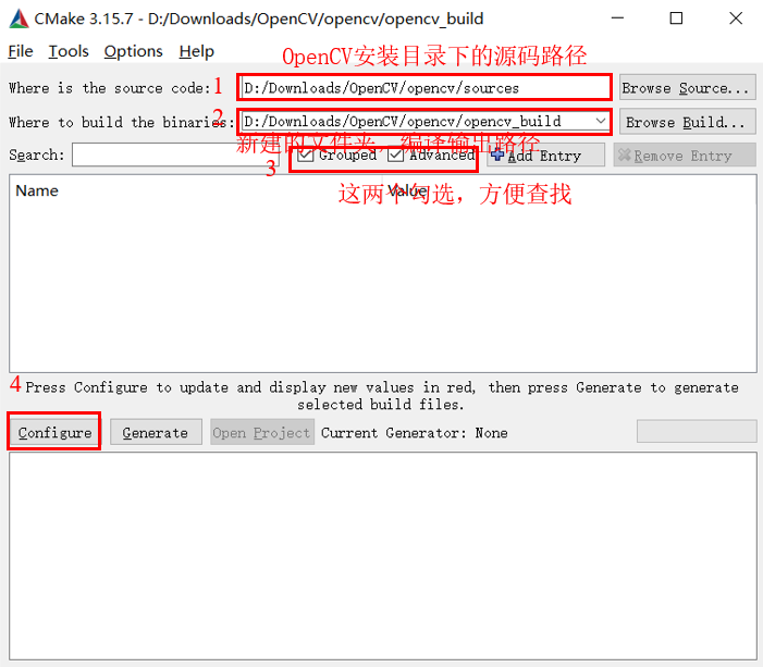 Windows 10 下 Qt 配置 OpenCV 的 C++ 环境（MinGW）_qt5.14 百度网盘-CSDN博客