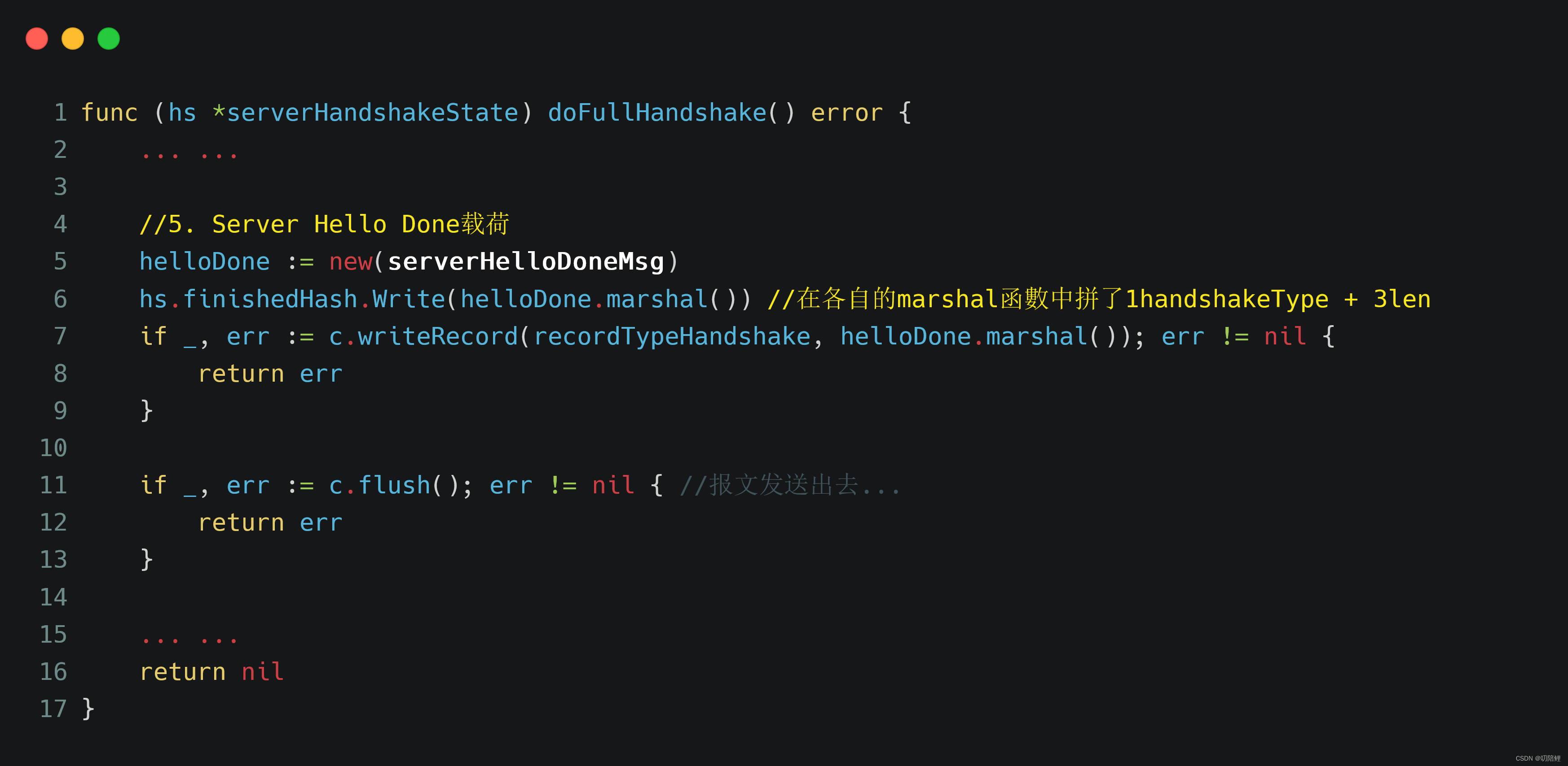 Go中TLS源码学习(5)之Server端第二次TLS握手_golang tls getcertificate-CSDN博客