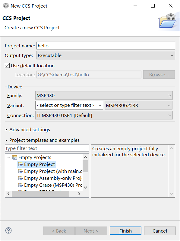 MSP-EXP430G2 launchpad 简易开发流程_msp430单片机g2-CSDN博客