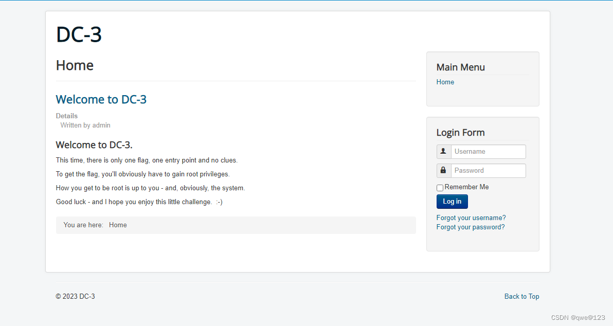 vulnhub-DC3靶机-CSDN博客