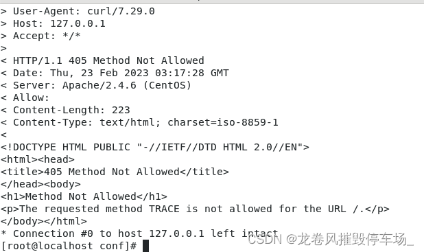 远端WWW服务支持TRACE请求-CSDN博客