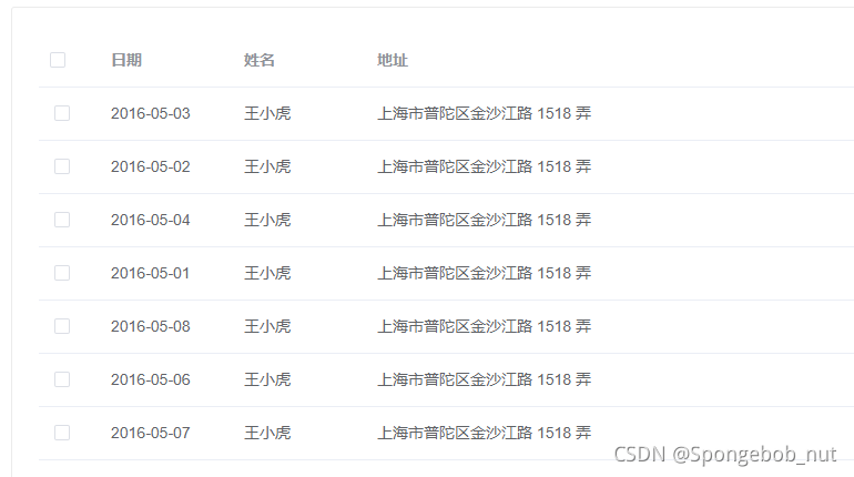 Elementui中带复选框的el Table表格,去掉表头的全选框 Vue El Table的表头多选框去掉 Csdn博客